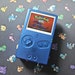 Blue Metal Slab Gameboy Advance Sp GBA Backlight IPS V2 Screen - Etsy