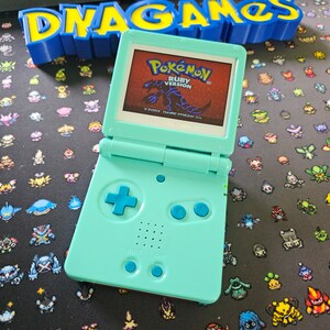 Green and Blue Nintendo Gameboy Advance Gba SP (IPS Screen USB C) - Etsy