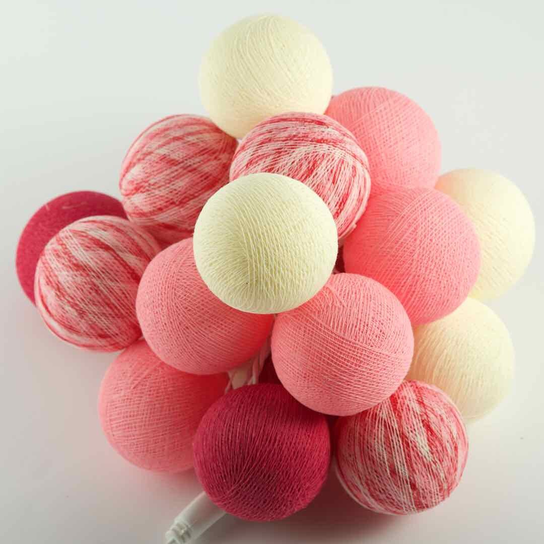 Dolls Fairy Lights Cotton Ball Fairy Lights, 20 or 35 LED Cotton Ball ...