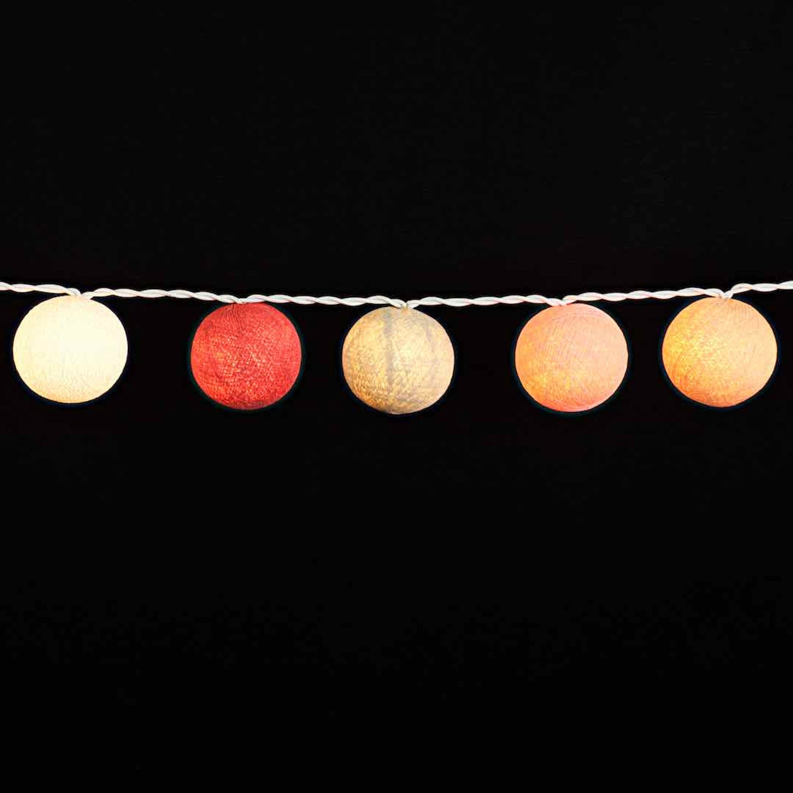 Spices Fairy Lights Cottonball Fairy Lights, 20 or 35 LED Cottonball ...