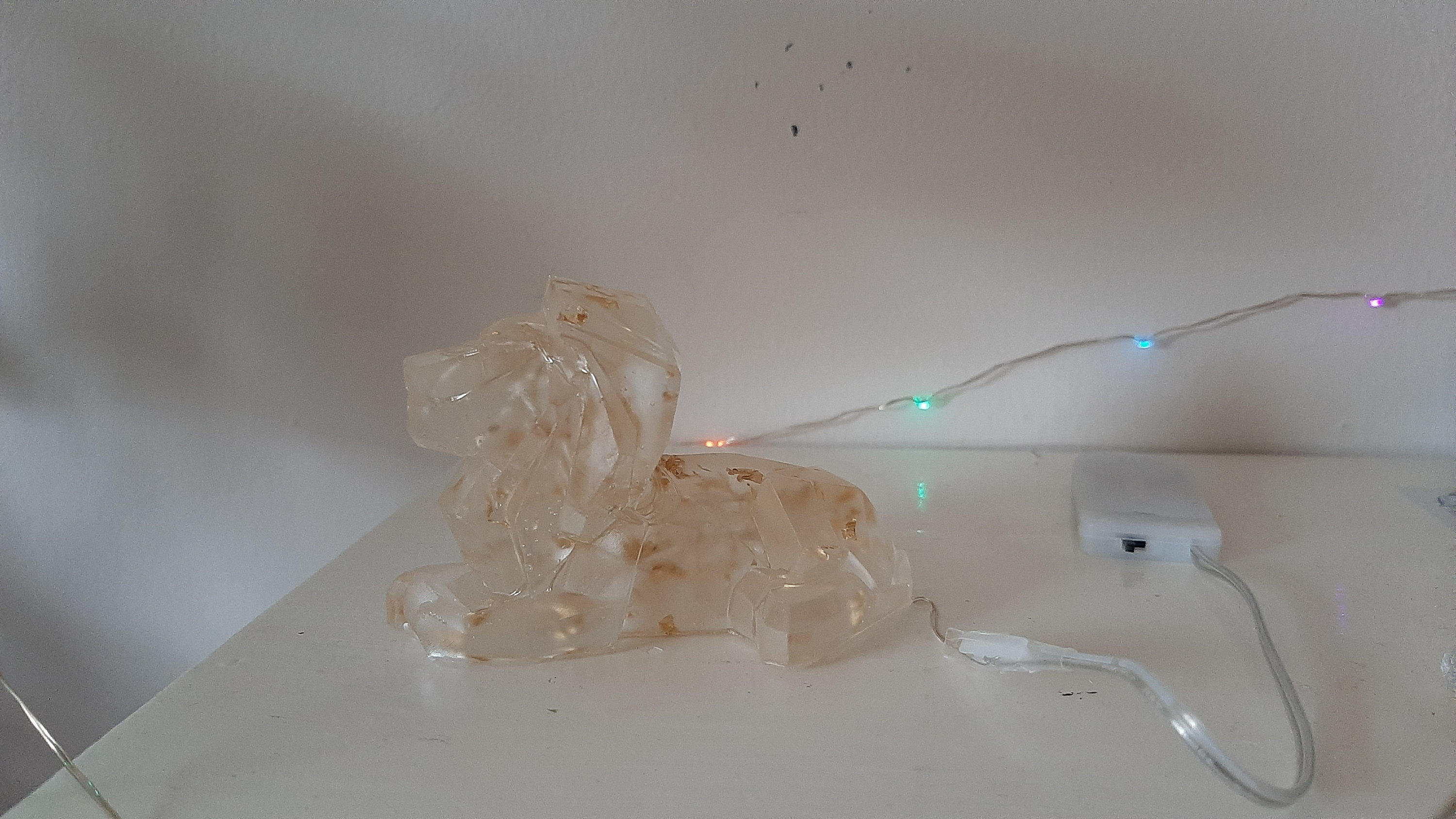 Resin Light up Lamp Iconic Lion Statuette Night Light.zodiac | Etsy UK