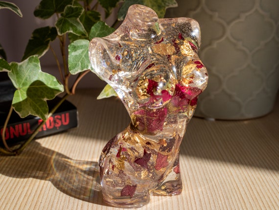 Resin Goddess Figurine Female Torso Feminity Body Positive Resin Art ...
