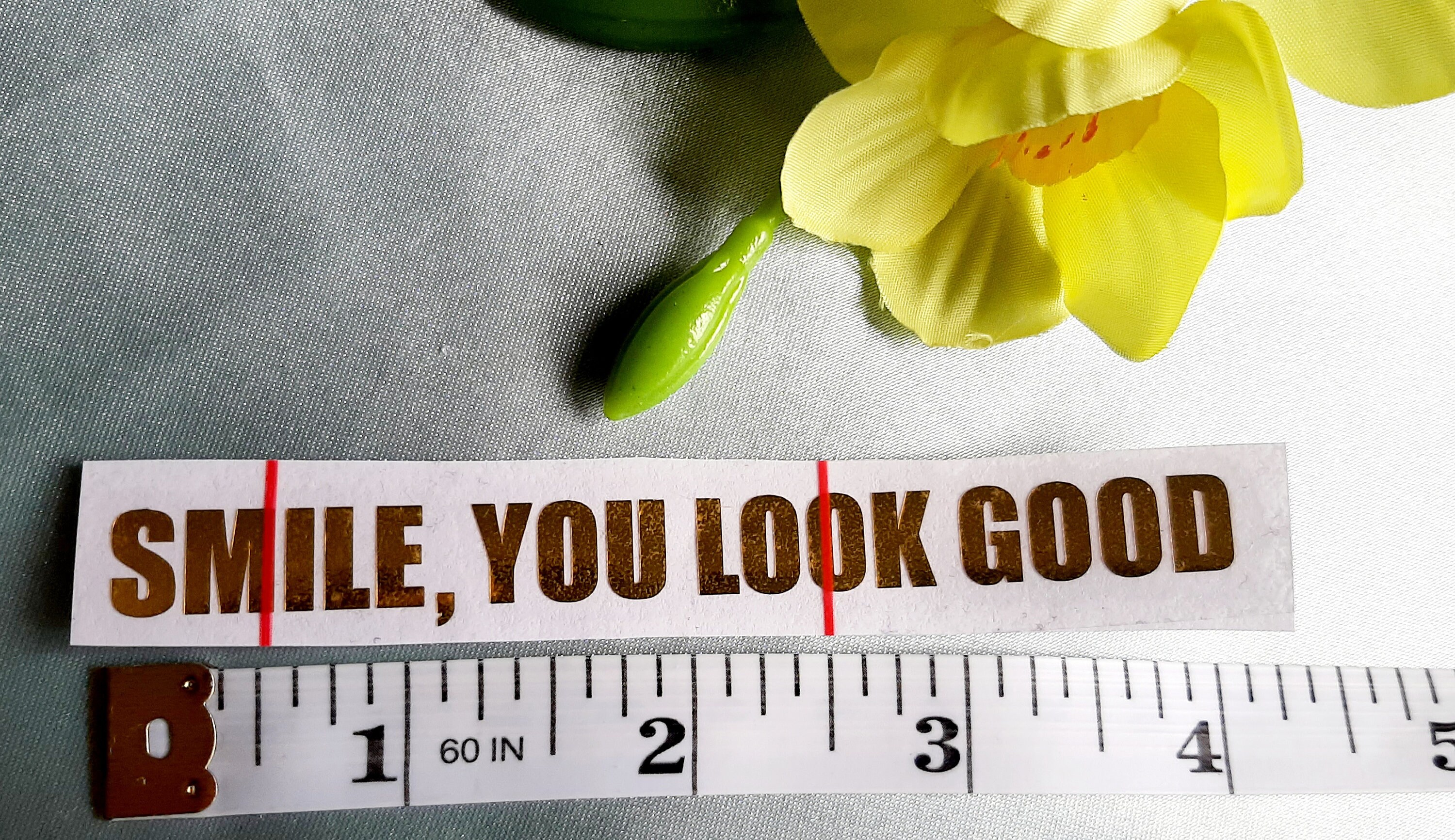 Smile You Look Good Car Mirror Decal Vinyl Sticker Positive - Etsy UK