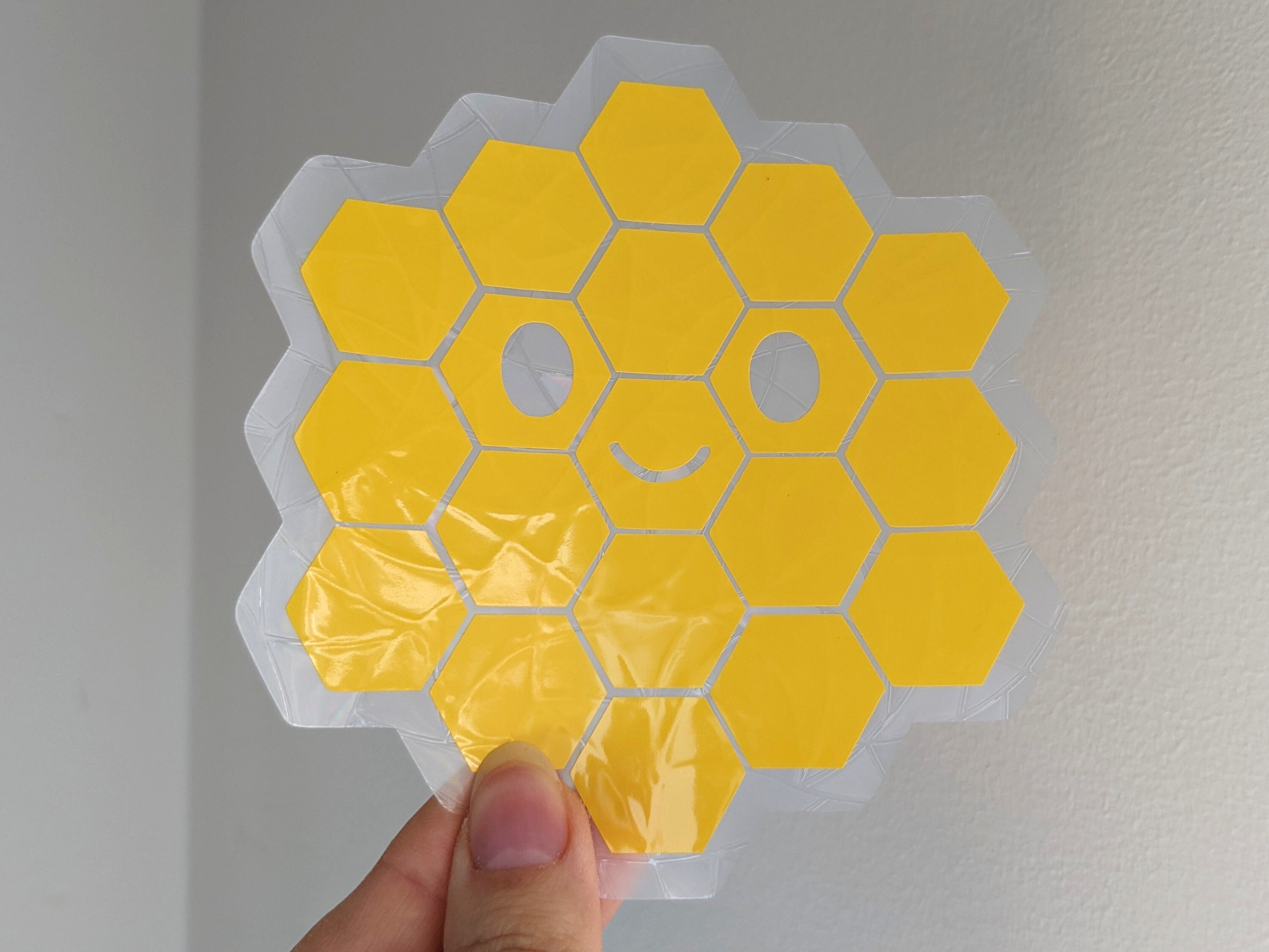 Honeycomb Suncatcher Sticker Window Film Rainbow Maker Sun - Etsy