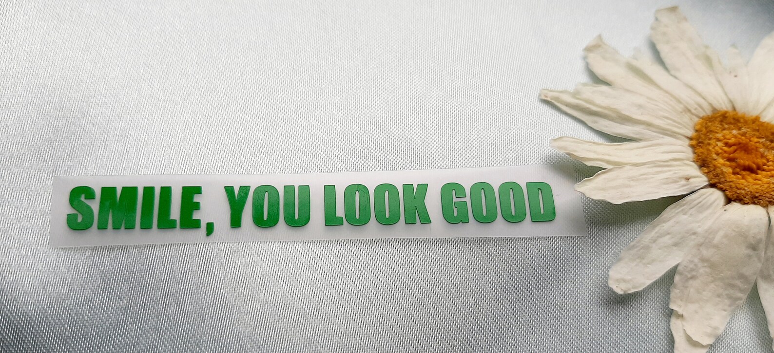 Smile You Look Good Car Mirror Decal Vinyl Sticker Positive - Etsy UK