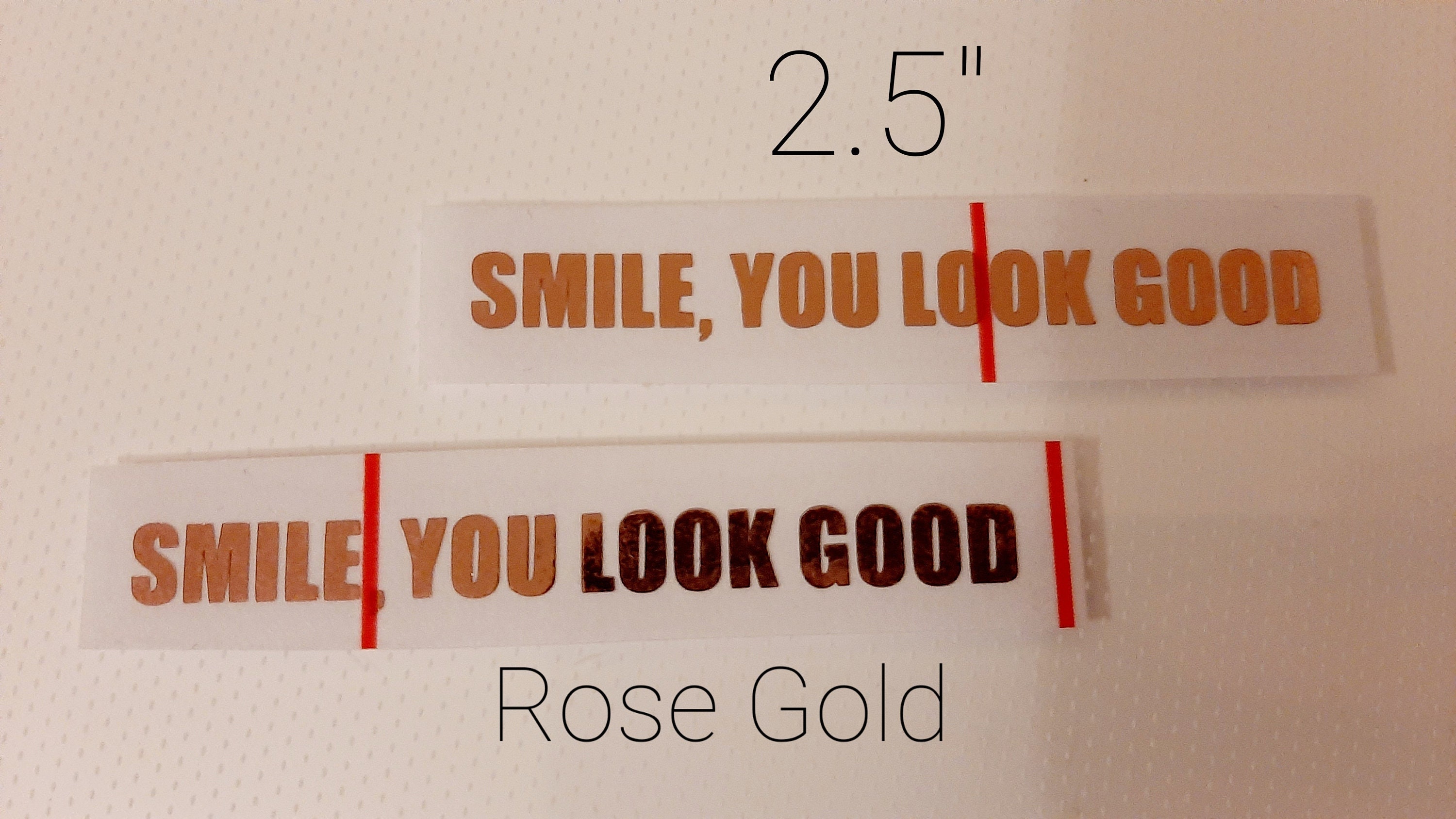 Smile You Look Good Car Mirror Decal Vinyl Sticker Positive - Etsy UK