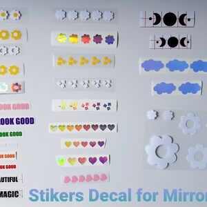 Smile You Look Good Car Mirror Decal Vinyl Sticker Positive - Etsy UK