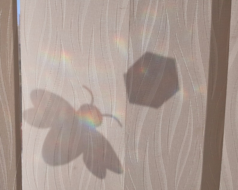 Rainbow Bee&hexagon Honeycomb Suncatcher Window Film Prism | Etsy