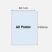 A0 Academic Poster Template: Scientific Powerpoint (portrait) - Etsy