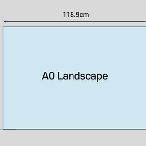 A0 Size Scientific Poster With a Nice Design/ms Powerpoint Template ...