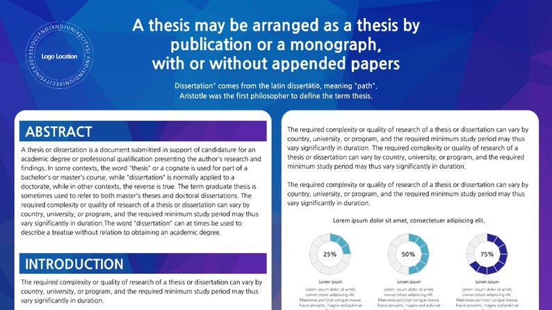 24inches X 36inches Scientific Poster With a Nice Design/ MS Powerpoint ...