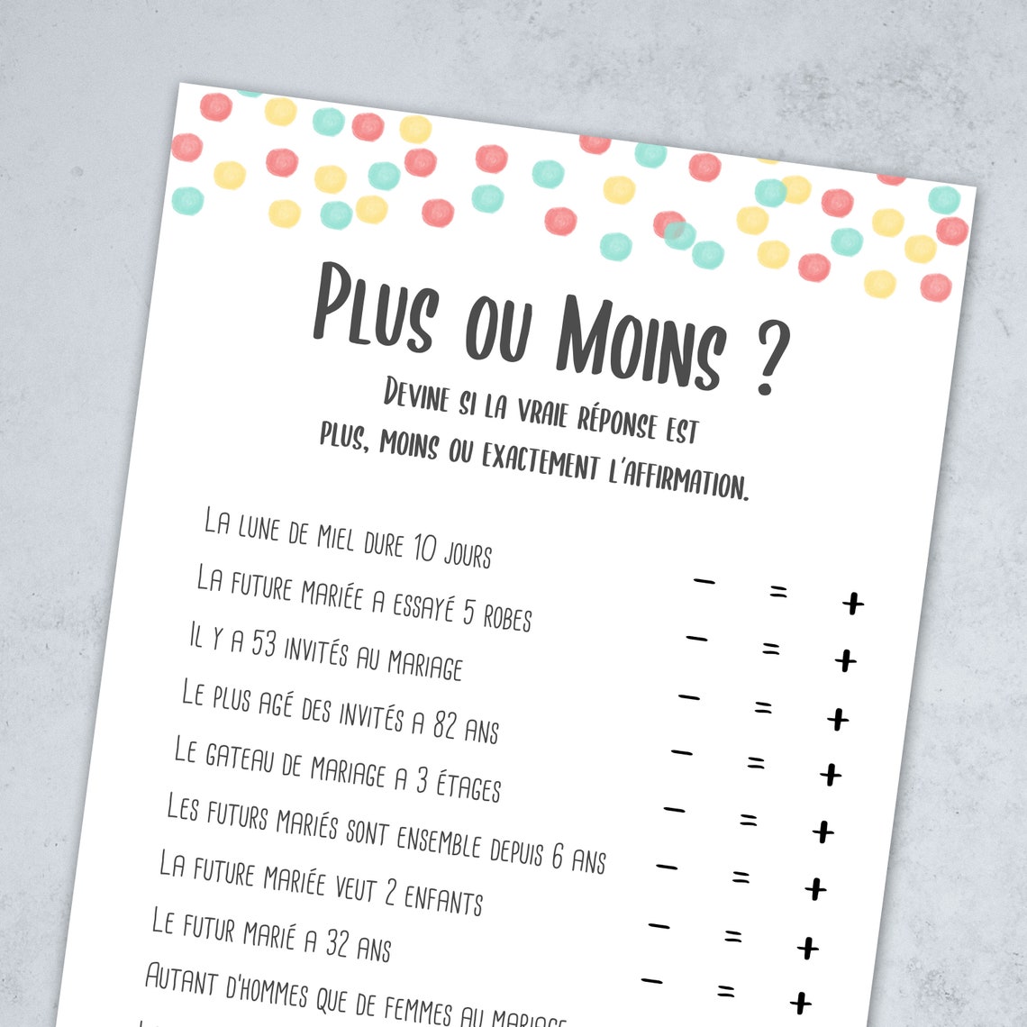 7 Jeux Pour Evjf Enterrement De Vie De Jeune Fille Thème Pois