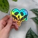 Holographic Poisoned Heart Vinyl Sticker Waterproof Dripping - Etsy