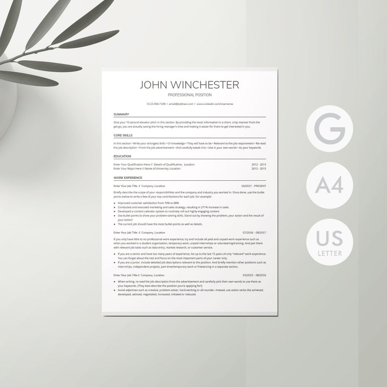 Curriculum vitae De Google Docs de la plantilla, Curriculum vitae de ...