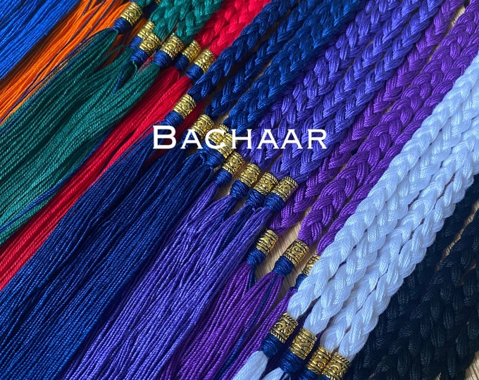 Choose Your Color Tassels, Braided Tassels, Bachaar Tzitzits, Antique ...