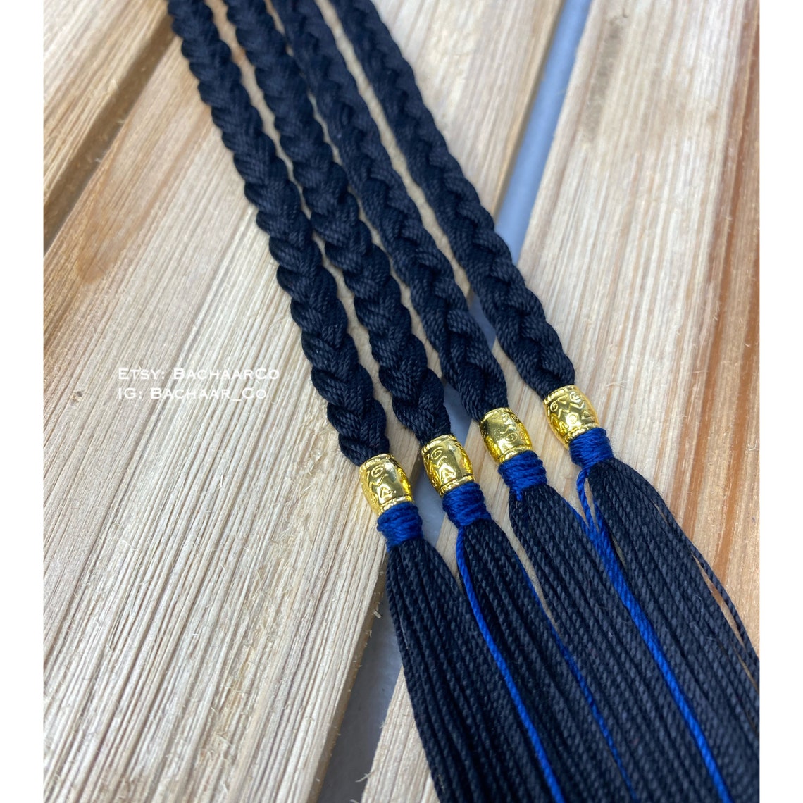 Choose Your Color Tassels Braided Tassels Bachaar Tzitzits | Etsy