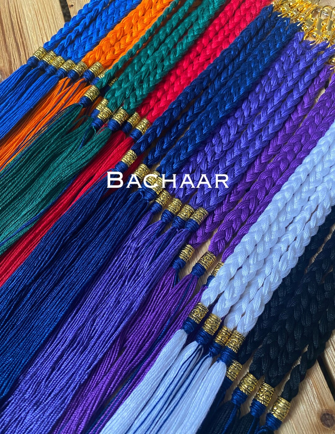 Choose Your Color Tassels, Braided Tassels, Bachaar Tzitzits, Antique ...