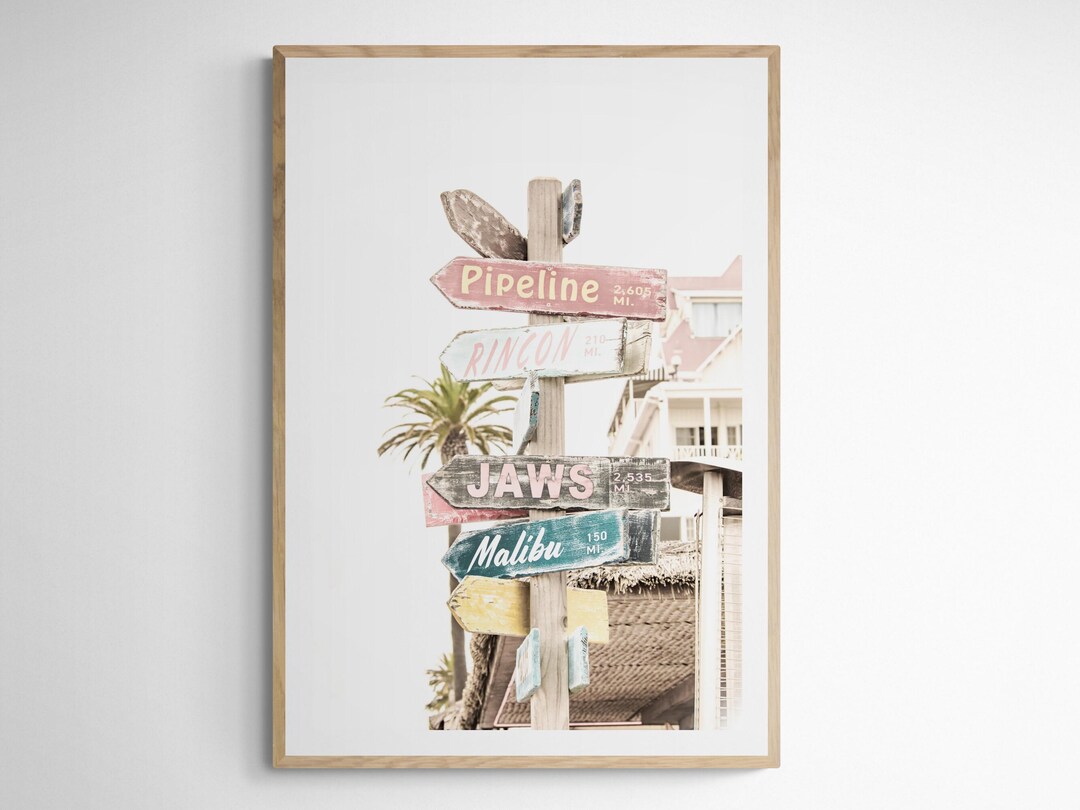 Beach Signs 6121| Coronado Island| Hotel Del Coronado| Surf Decor ...