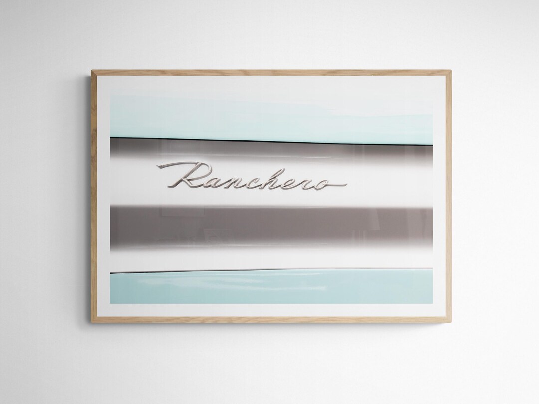 Ford Ranchero Art Print: Classic Car Photography, Automotive Wall Decor ...