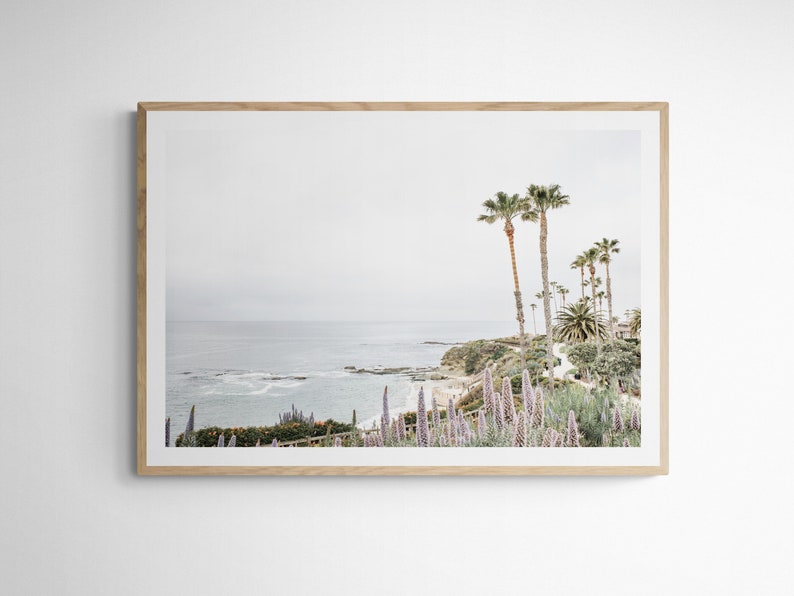 Laguna Beach Photography Print: Ocean Tide Pools, California Pastel Art ...