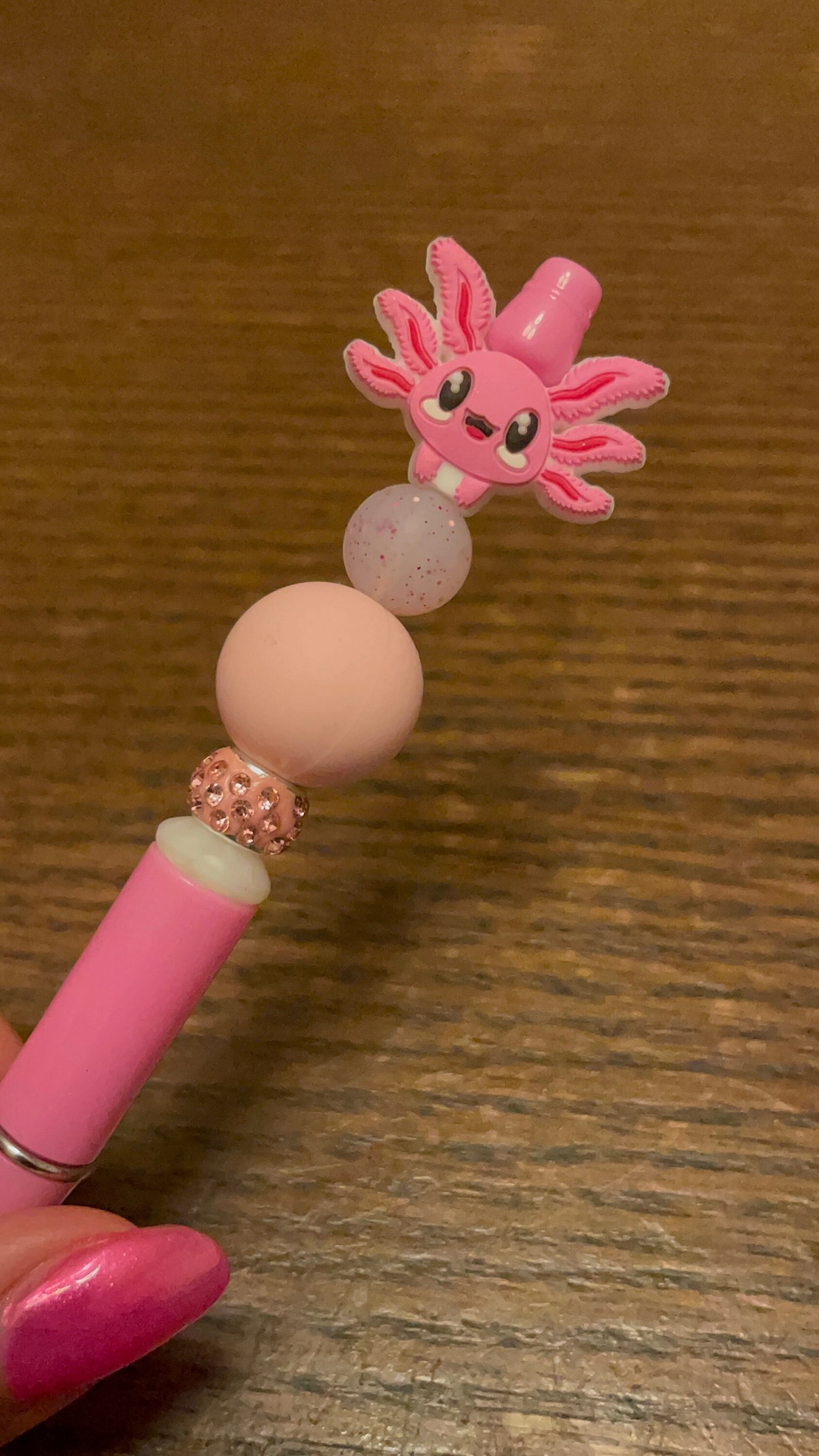 Axolotl Bead Pen - Etsy