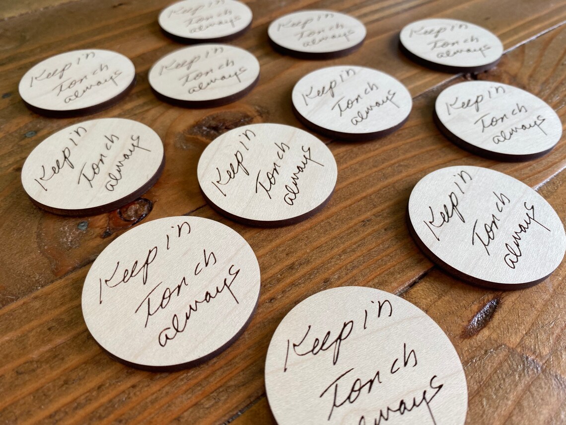 Personalized Handwriting Refrigerator Magnets - Custom Writing or ...