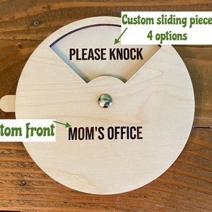10 Custom Work From Home Privacy Sign Wood Do Not - Etsy