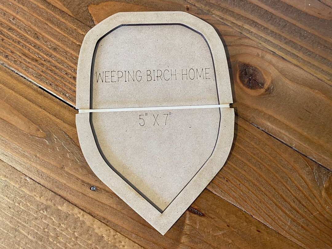 Macrame Leaf Template, Leaves/feather Jig, Fringe Trimming Guide, Gift ...