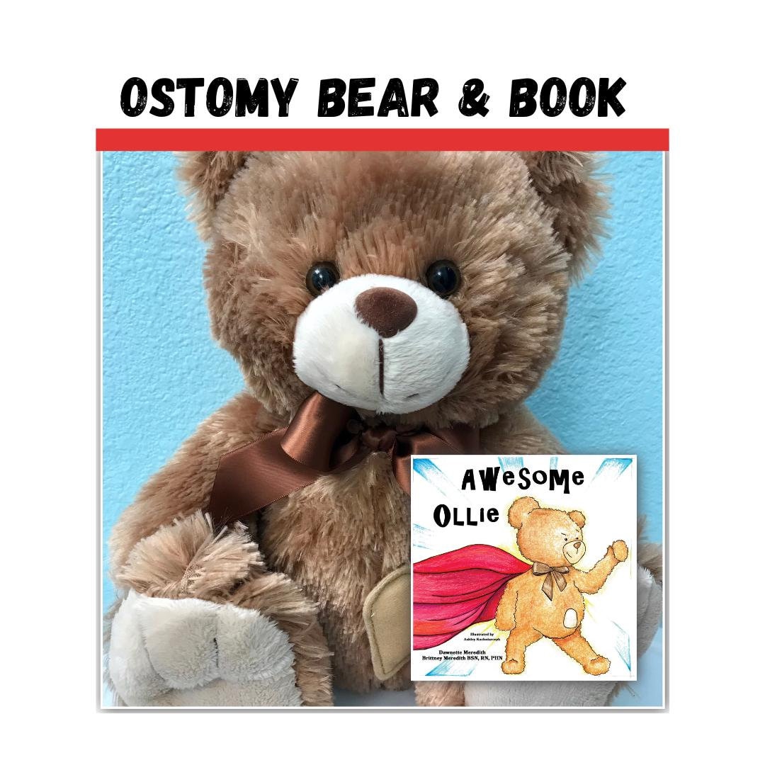 Ostomy Bear, Stoma Bear, Ostomy, Stoma, Toy Ostomy, Toy Stoma ...