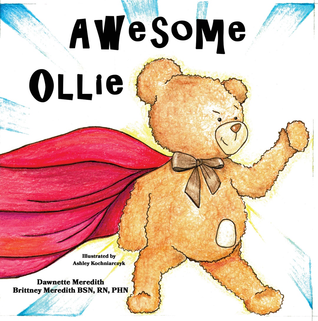 Ollie Children's Book: Teddy Bear Ostomy Surgery Recovery Guide - Etsy