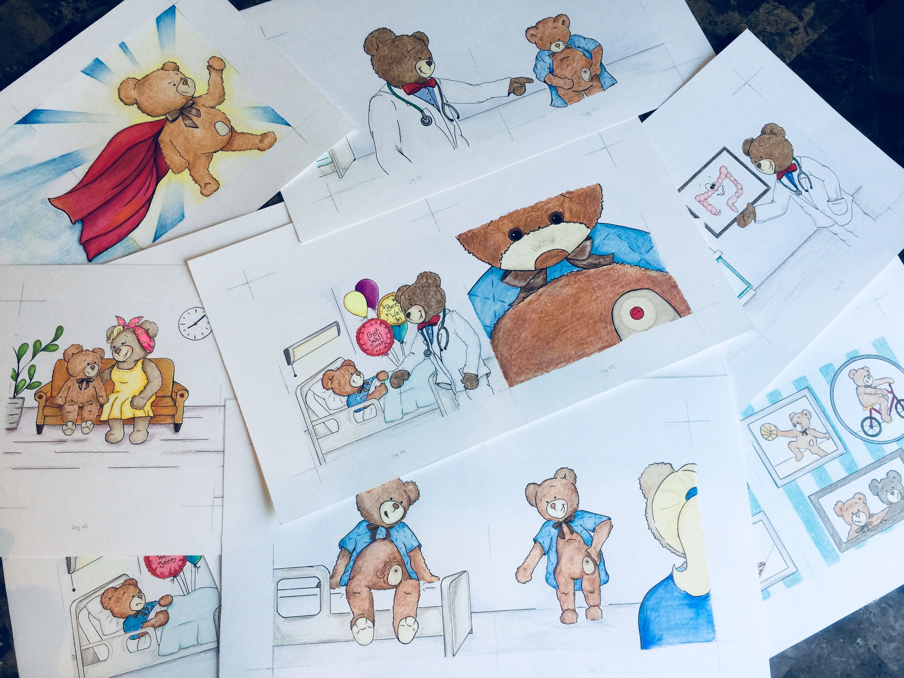 Ollie Children's Book: Teddy Bear Ostomy Surgery Recovery Guide - Etsy