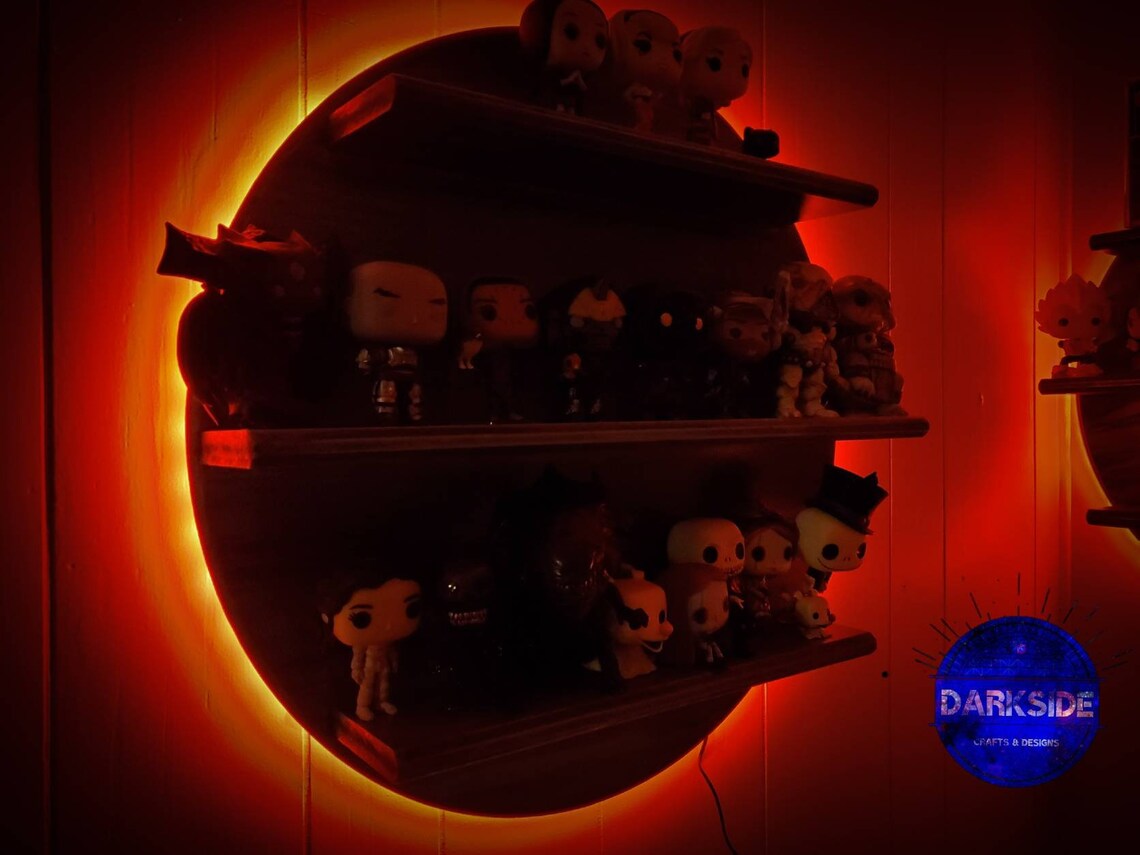 Funko Pop Shelves, Funko Pop Display Case Light Up, Funko Pop Storage ...