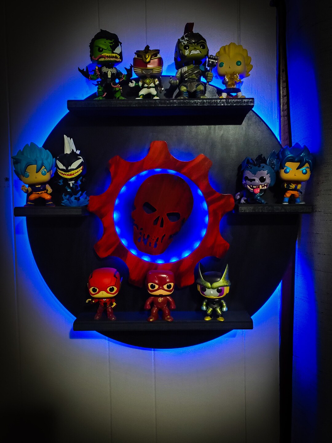 Funko Pop Shelves, Funko Pop Display Case Light Up, Funko Pop Storage ...