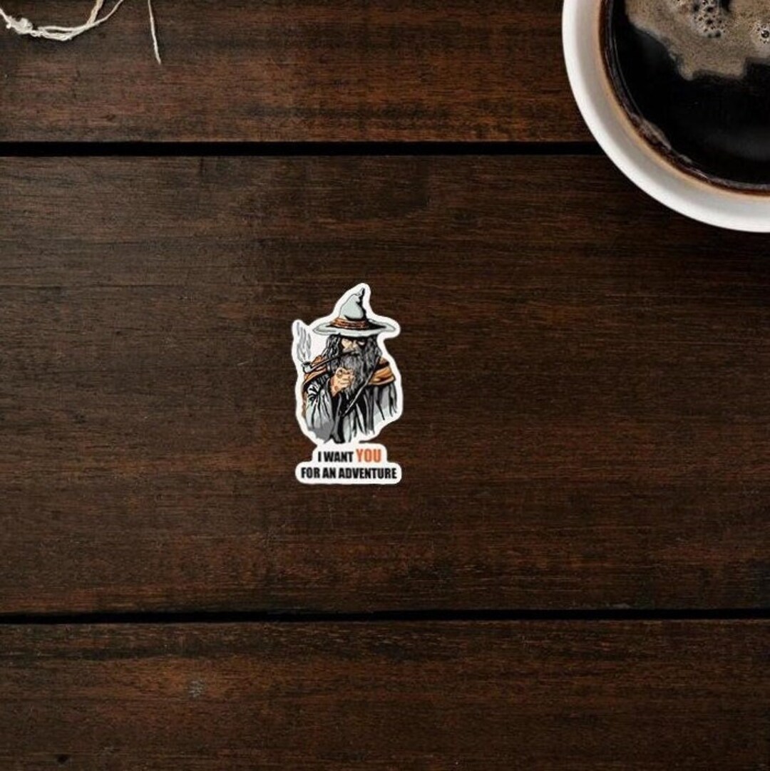 Gandalf - Individual Sticker - Etsy