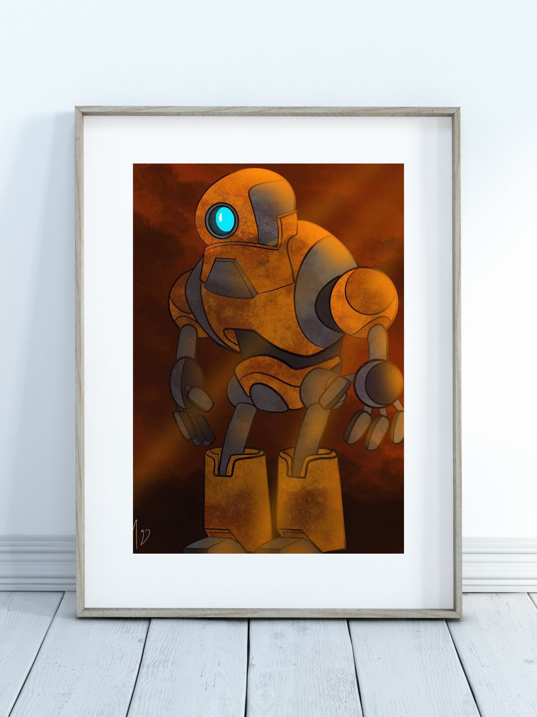 Iron Giant Art Print - Etsy