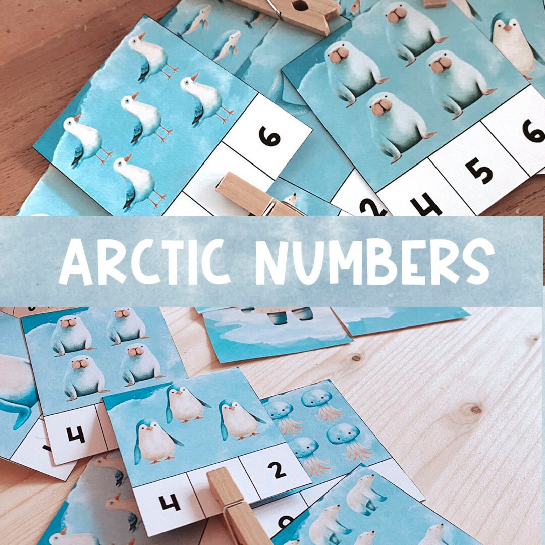 Arctic Numbers, Numbers, Study, Memory, Arctic, Montessori ...