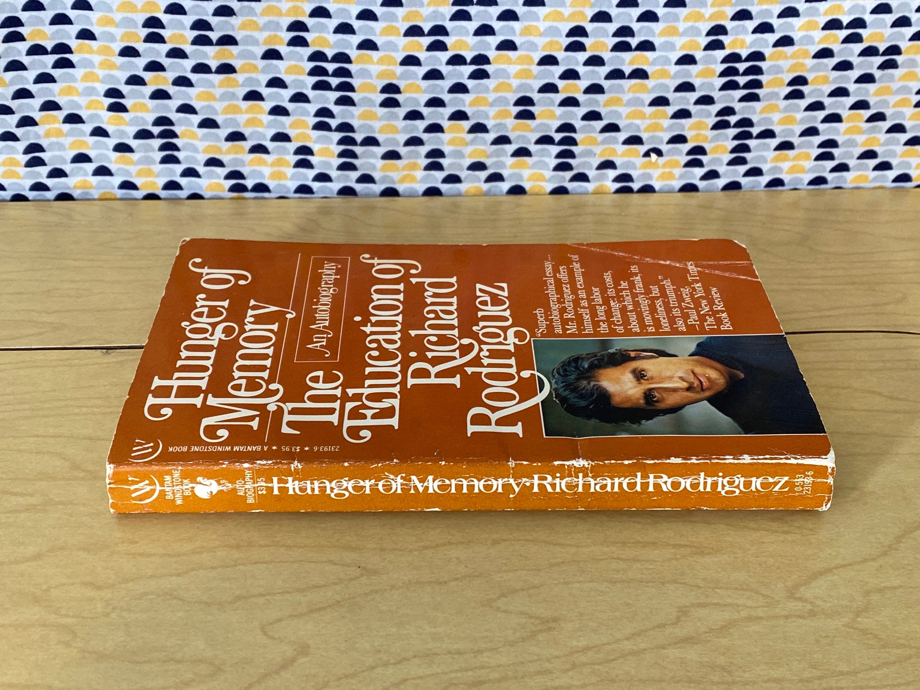 Hunger of Memory The Education of Richard Rodriguez An | Etsy