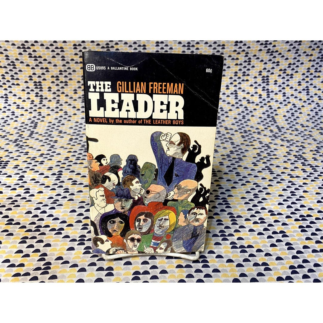 Gillian Freeman the Leader Ballantine Paperback - Etsy