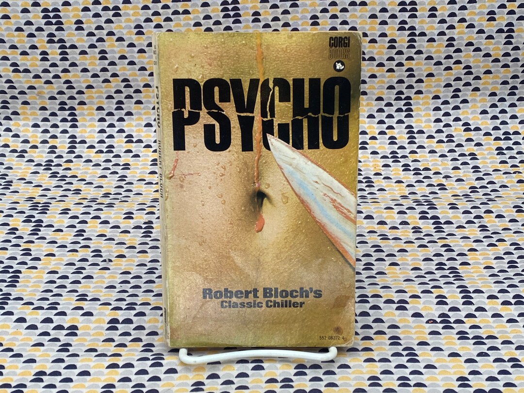 Psycho - Robert Bloch - Alfred Hitchcock - Vintage Paperback Book - Corgi Books - UK Edition - Etsy