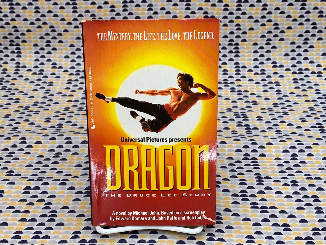 Dragon: the Bruce Lee Story - Michael Jahn - Vintage Paperback Book ...