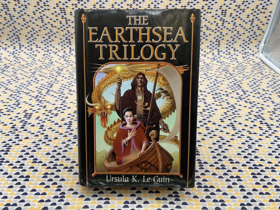 Tehanu Ursula K. Leguin Earthsea Cycle Vintage Hardcover Book Atheneum ...