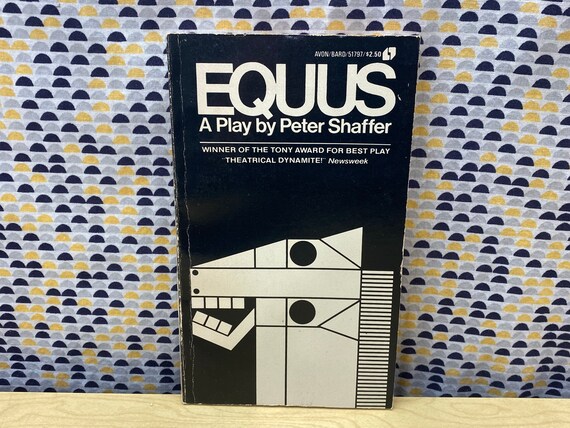 Equus a Play by Peter Shaffer Vintage Paperback Book - Etsy