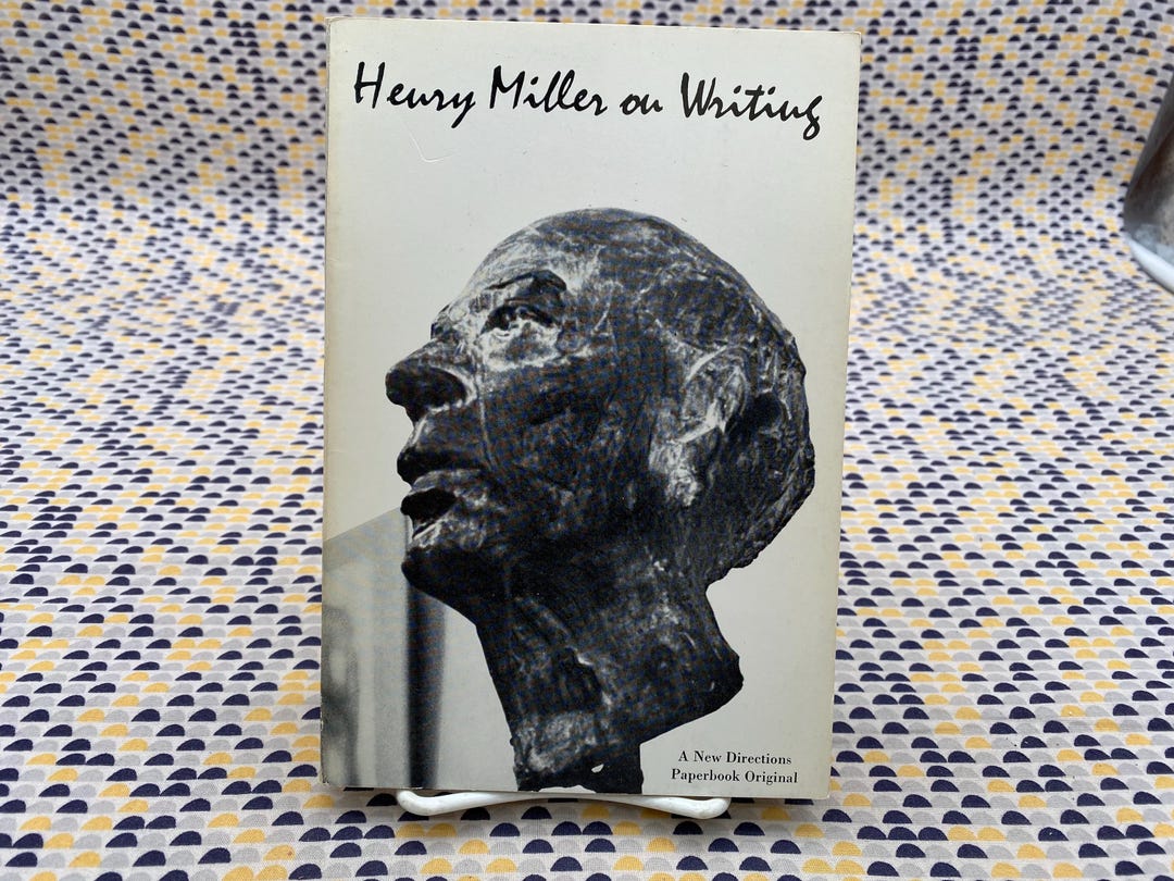 Henry Miller on Writing - Henry Miller - Vintage Paperback Book - New ...