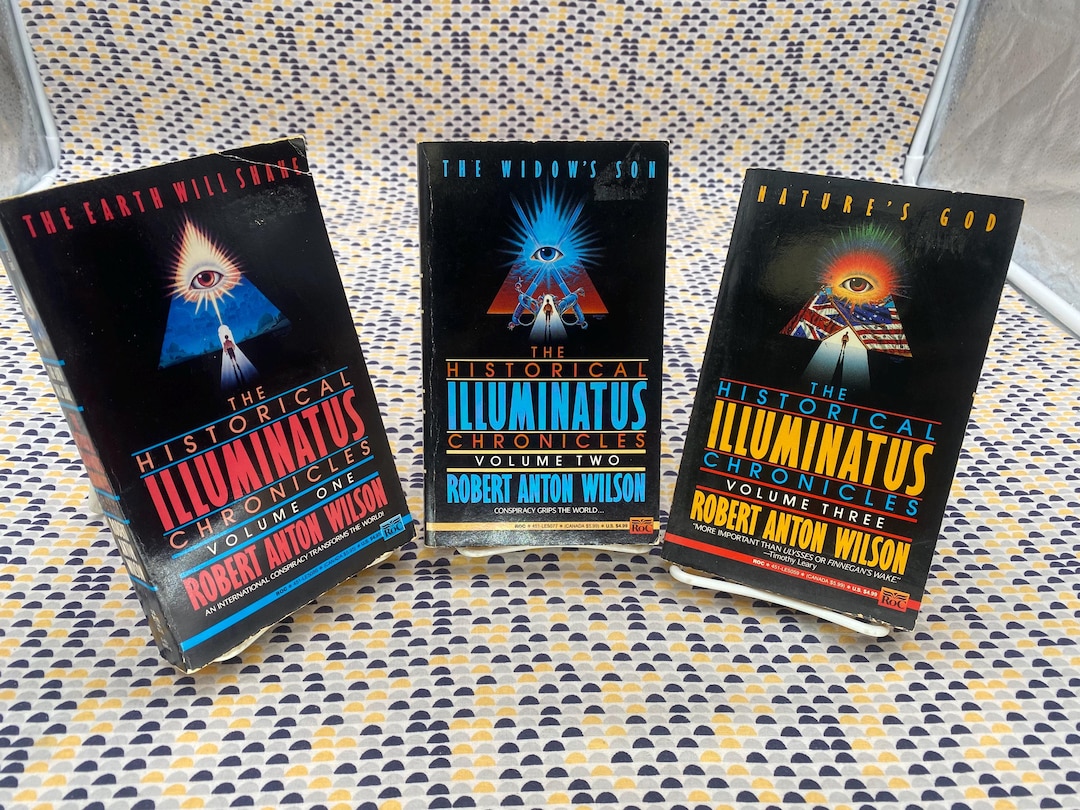 Robert Anton Wilson the Historical Illuminatus Chronicles 3 Book Set ...