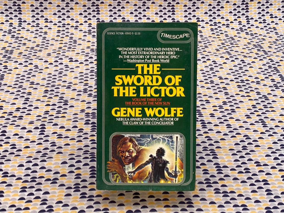 The Sword of the Lictor Gene Wolfe Book of the New Sun Vintage ...