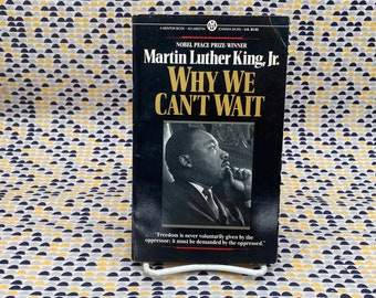 Why We Can't Wait Martin Luther King Jr MLK Vintage Paperback Book 60 ...