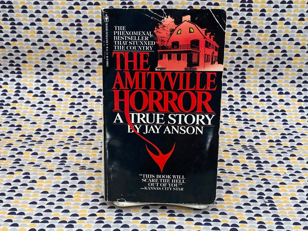 The Amityville Horror Jay Anson Vintage Paperback Book Bantam Edition ...