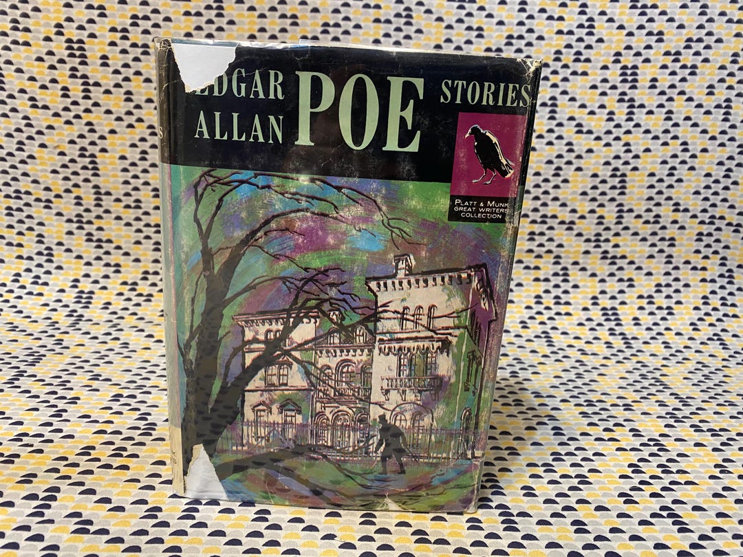 Edgar Allan Poe Stories - Vintage Hardcover Book - 1961 Platt & Munk ...