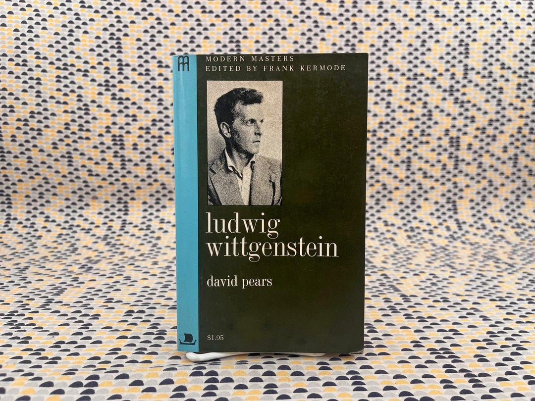Ludwig Wittgenstein - David Pears - Viking Press - Paperback - Etsy