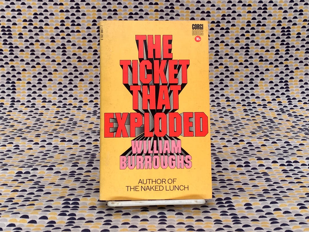 The Ticket That Exploded - William S Burroughs - Vintage Paperback Book ...